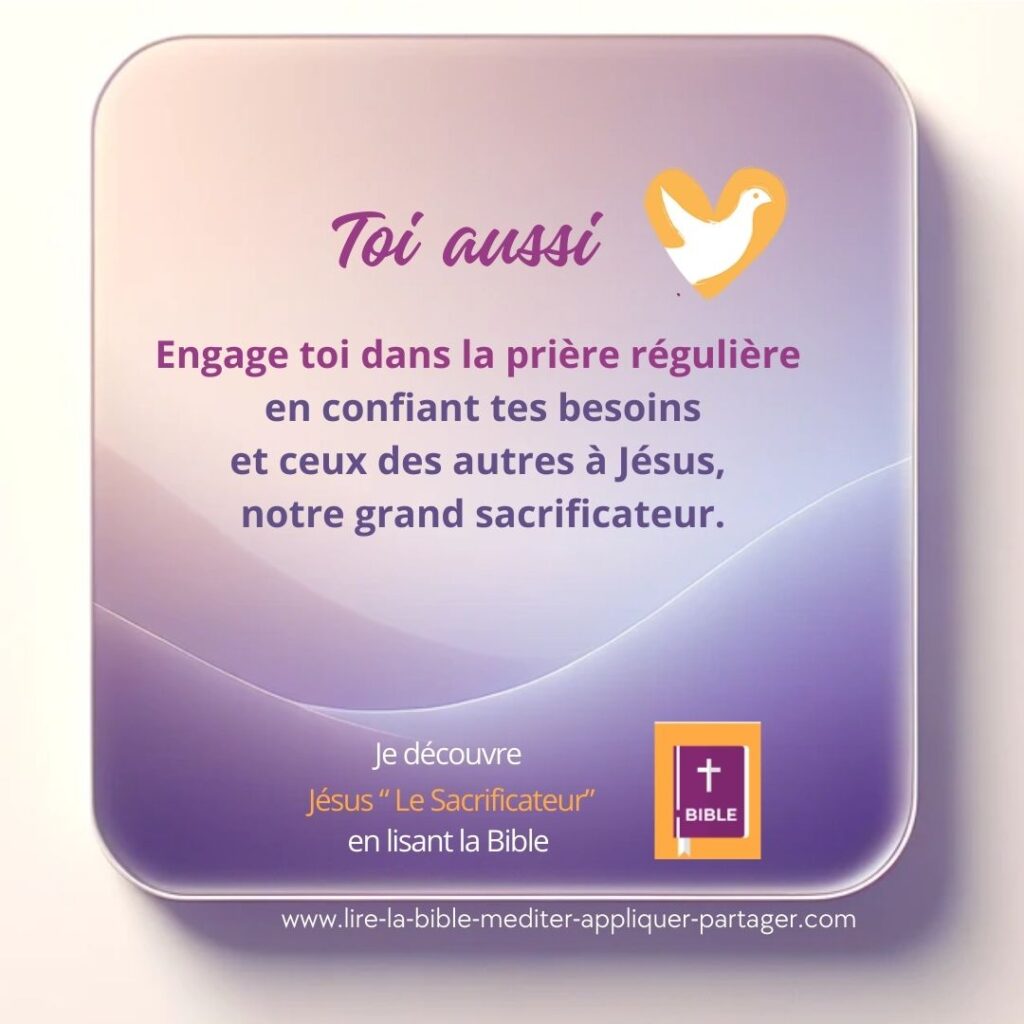 🌟Jésus le Sacrificateur : L'Intercesseur Suprême - Lire la bible ...